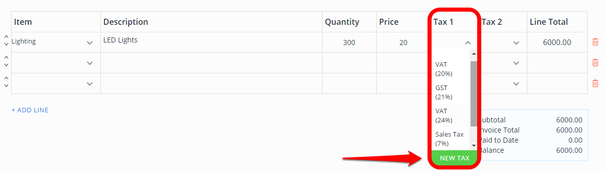 How can I add my VAT/GST/Sales Tax number on the invoices? | Getting ...
